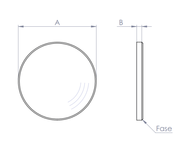 Edelstahl Ronde rund, Rundschliff, mit Fase, V2A | widmann-shop.de