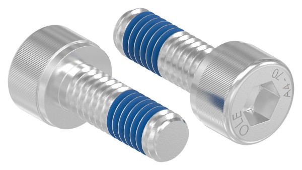 Zylinderkopfschraube DIN 912 / ISO 4762, mit Gewindesicherung | widmann-shop.de